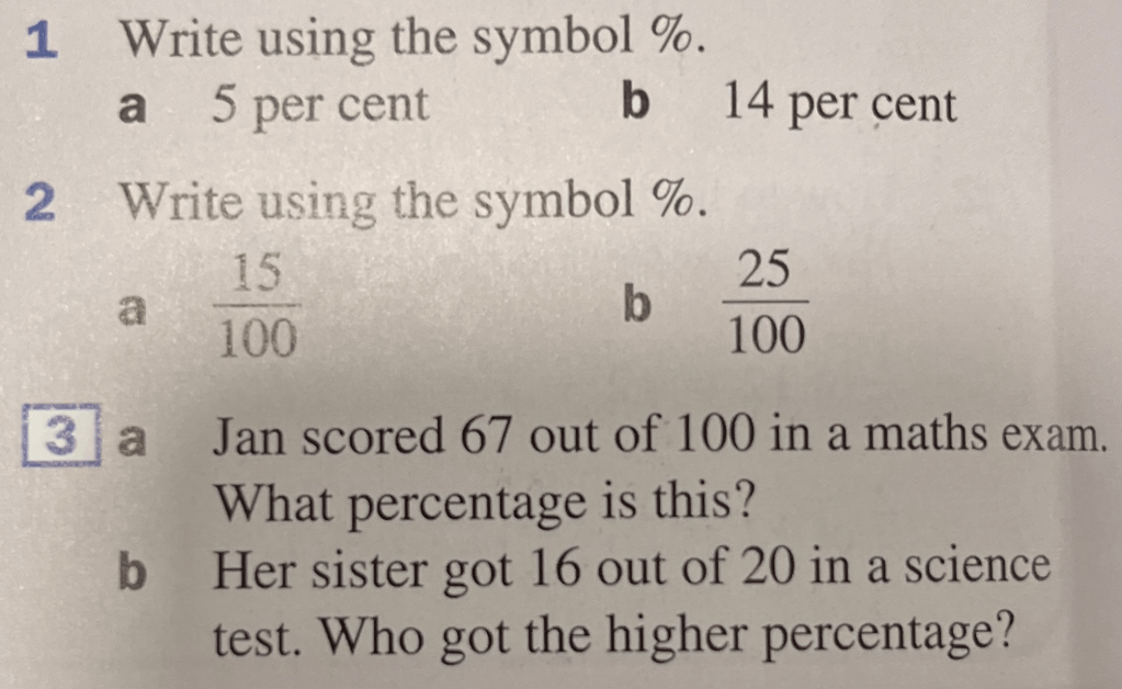 Year 7. Understanding Percentages – Maths with David