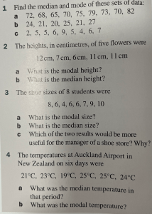 Year 7. Averages & Range – Maths with David