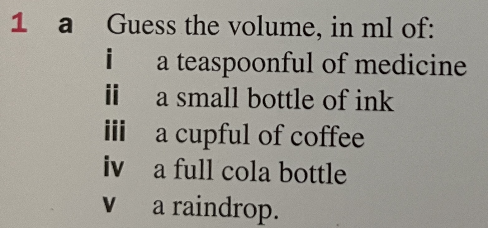 Year 7. Capacity and Volume – Maths with David