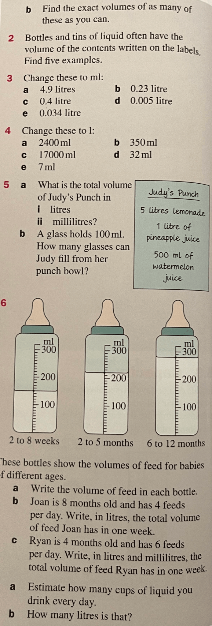 Year 7. Capacity and Volume – Maths with David