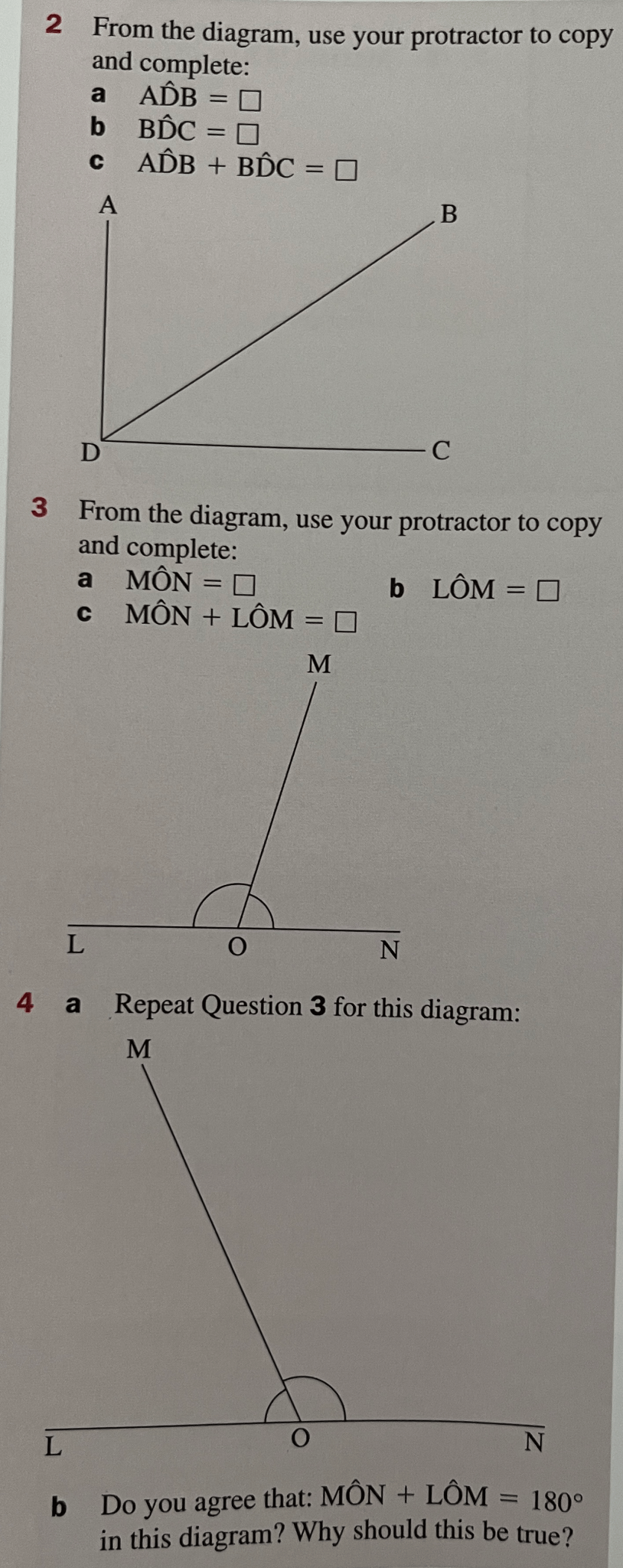 Year 7. Measuring Angles – Maths with David