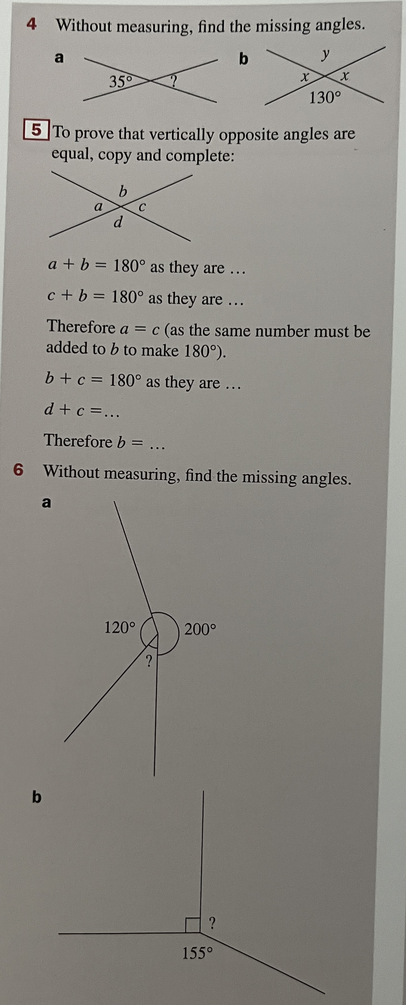Year 7. Special Angles – Maths with David