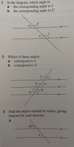 Year 7. Angles in parallel lines – Maths with David