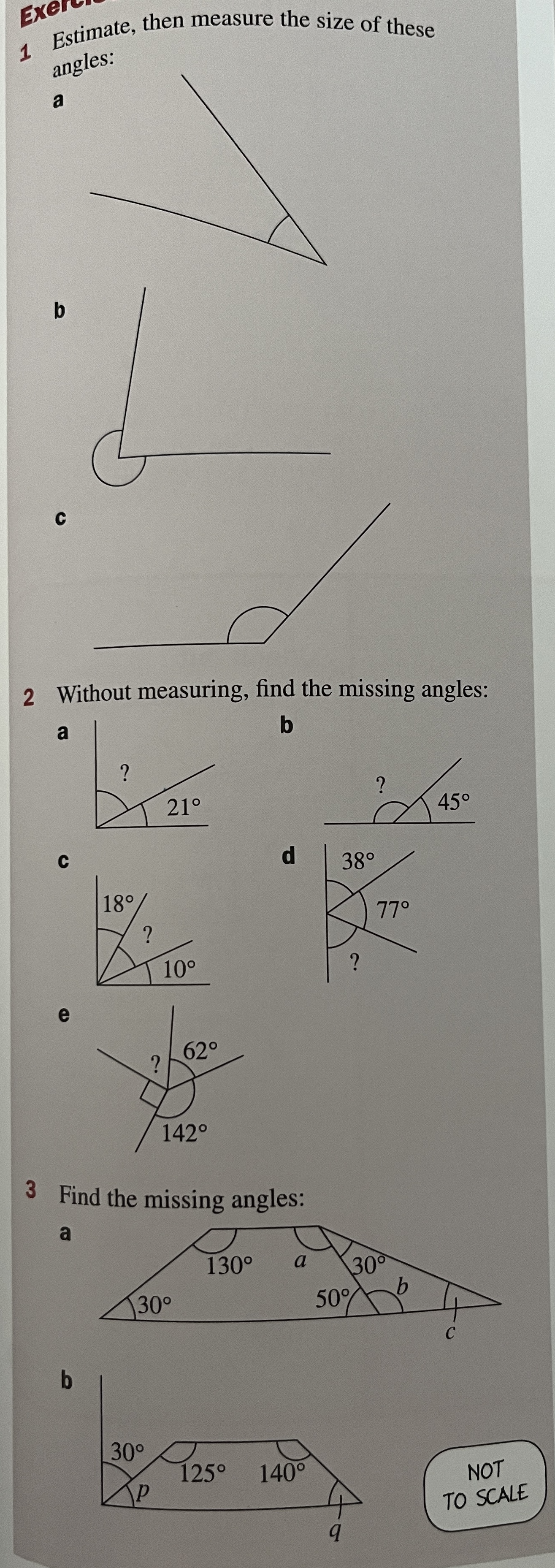 Year 7. Angles Practice – Maths with David