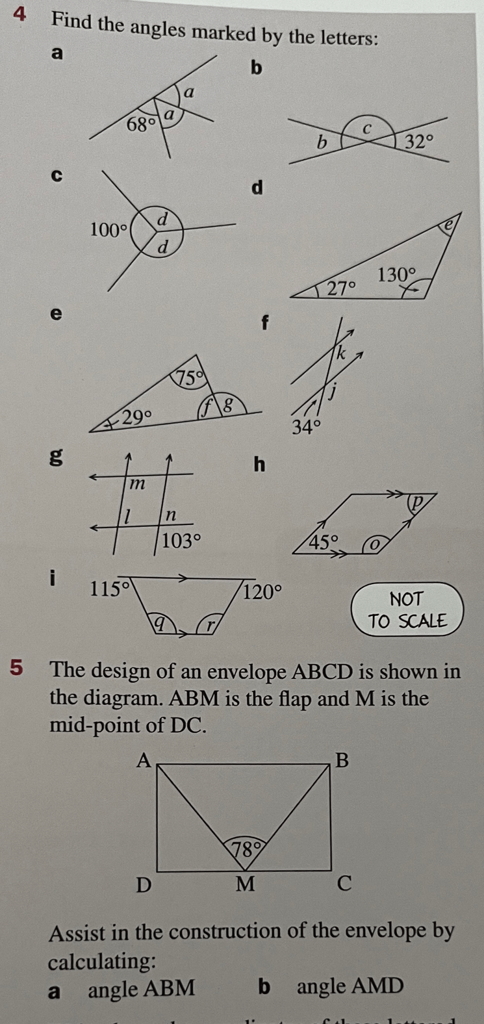 Year 7. Angles Practice – Maths with David