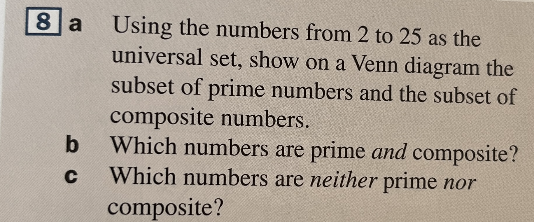 Year 7. Intersection – Maths with David