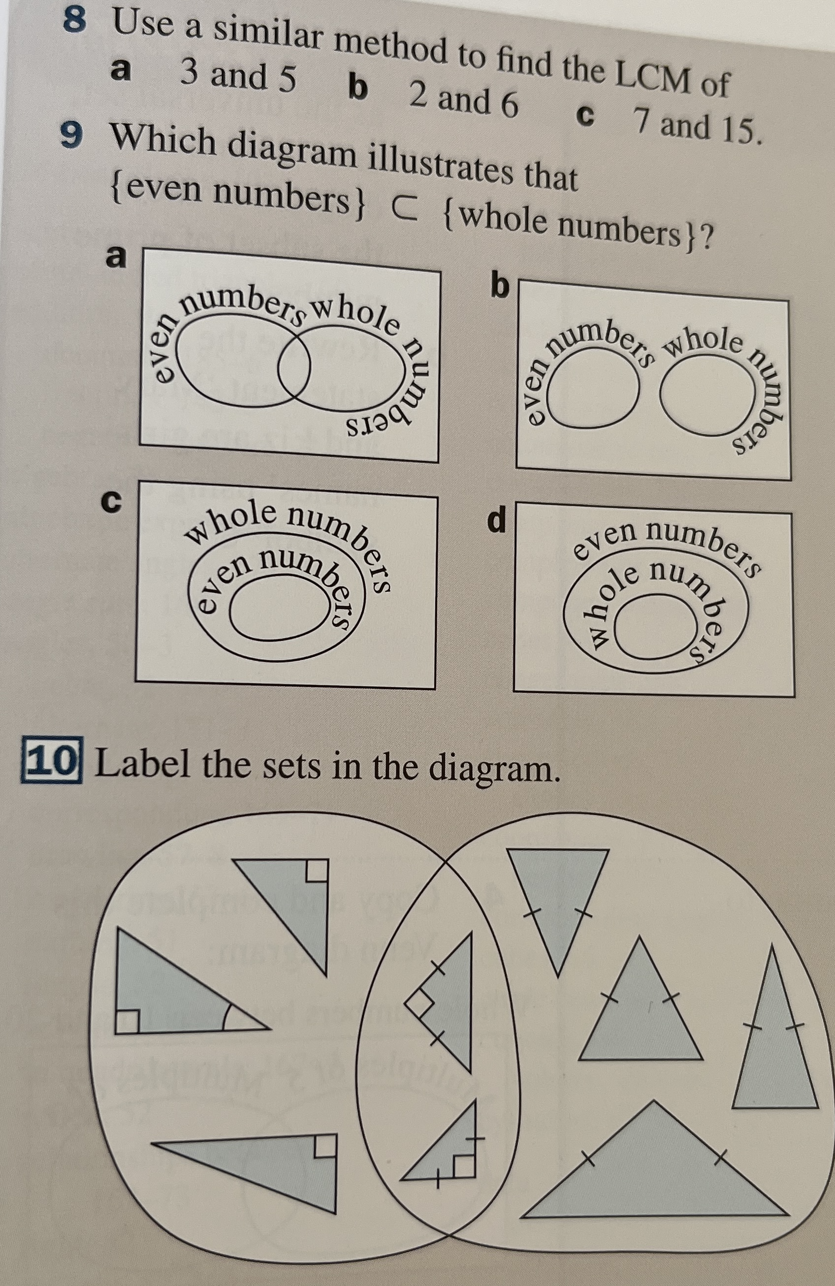 Year 7. Sets Practice – Maths with David