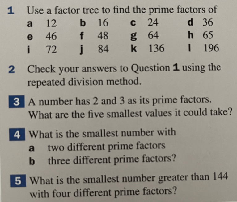Year 7. Multiples & Factors – Maths with David