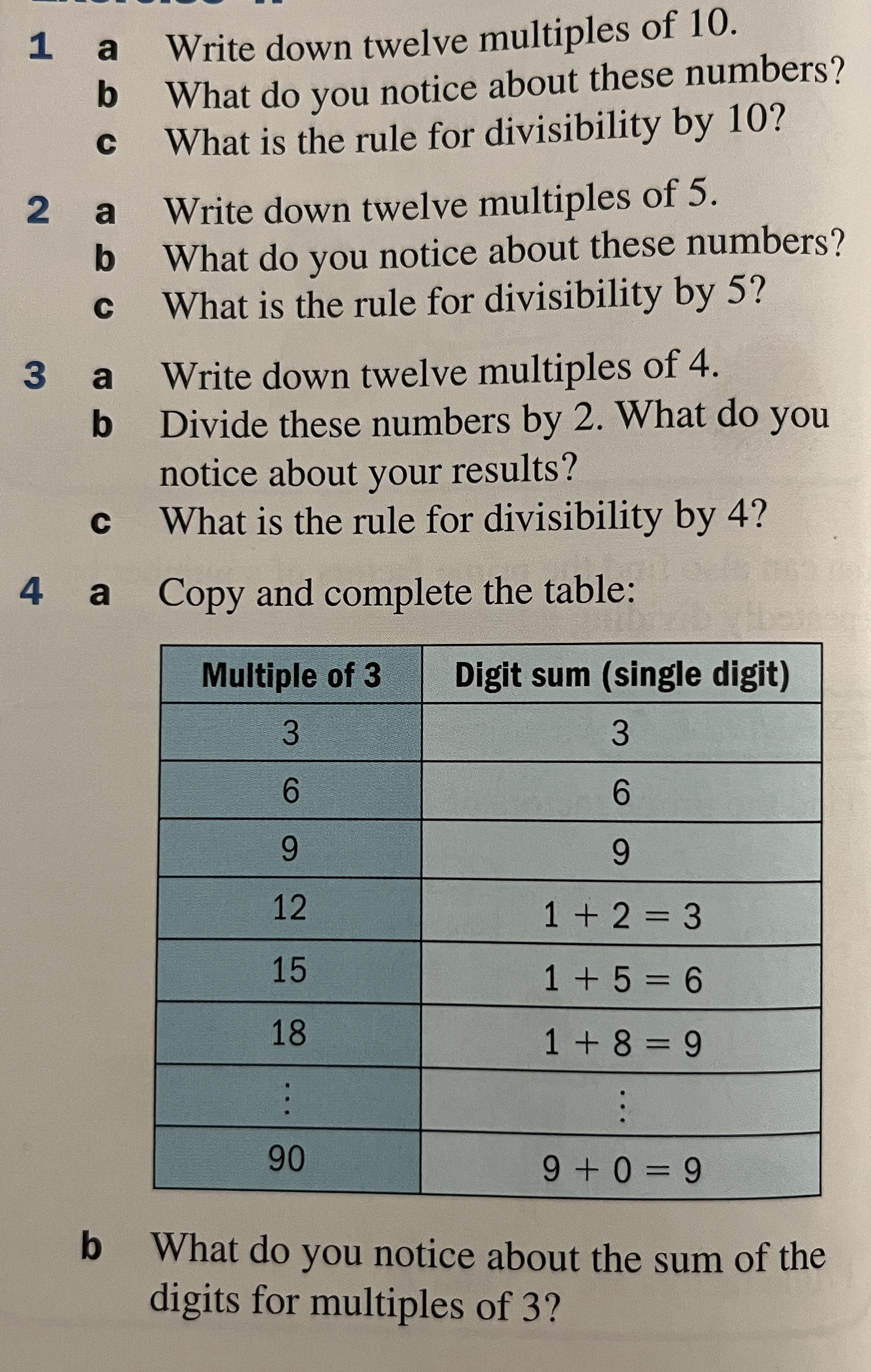 Year 7. Divisibility – Maths with David