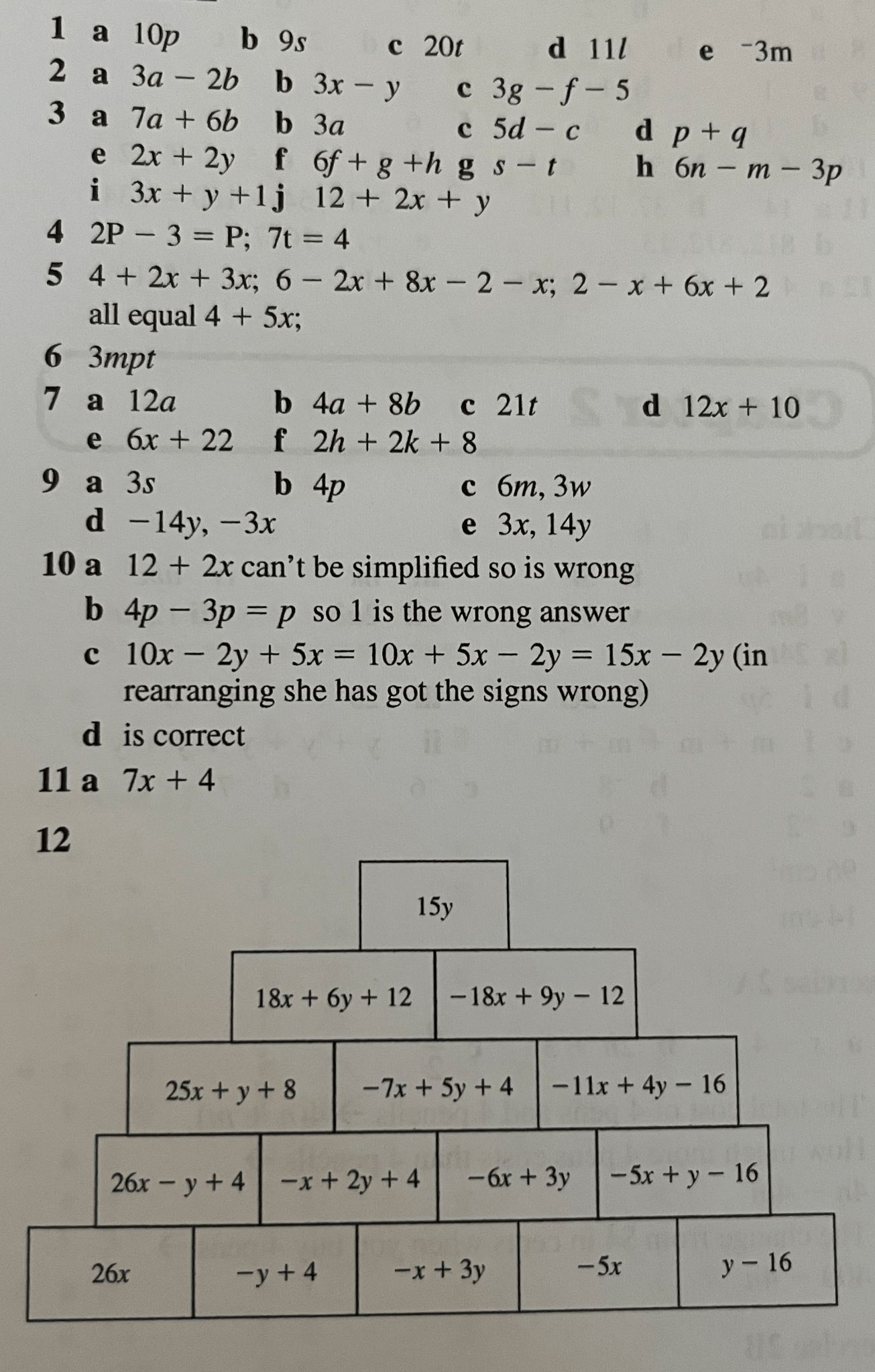 Year 7. Simplifying Expressions – Maths with David