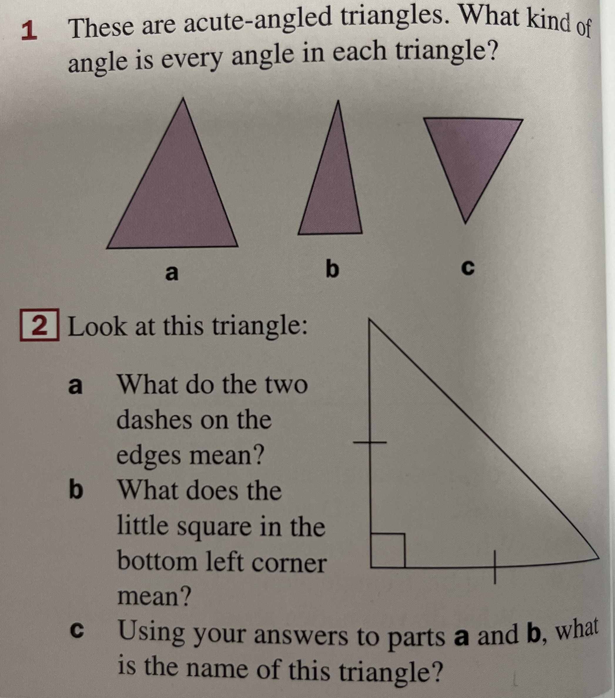 Year 7. Triangles – Maths with David