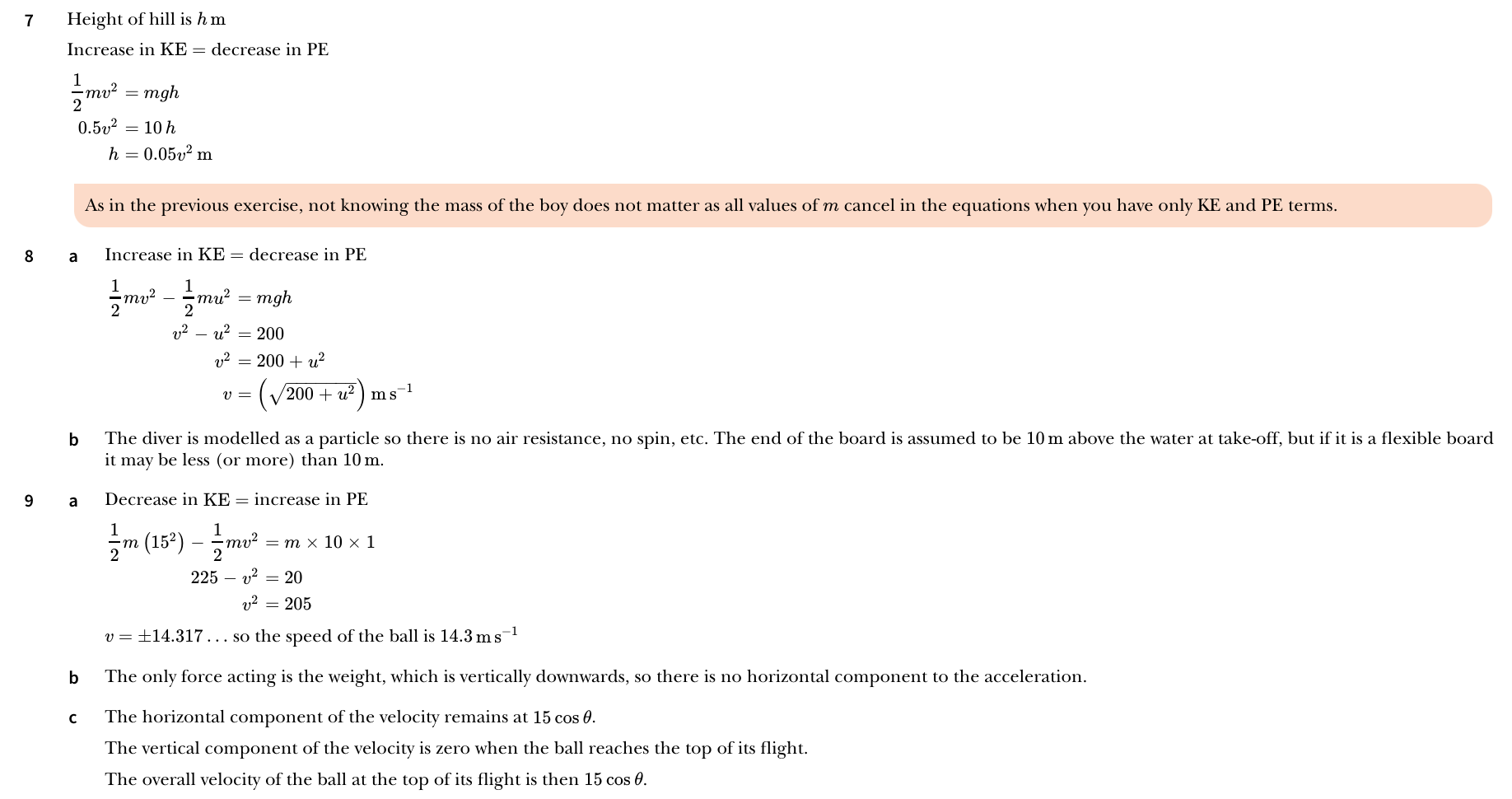 Solutions. 9709. M1. 9B – Maths with David