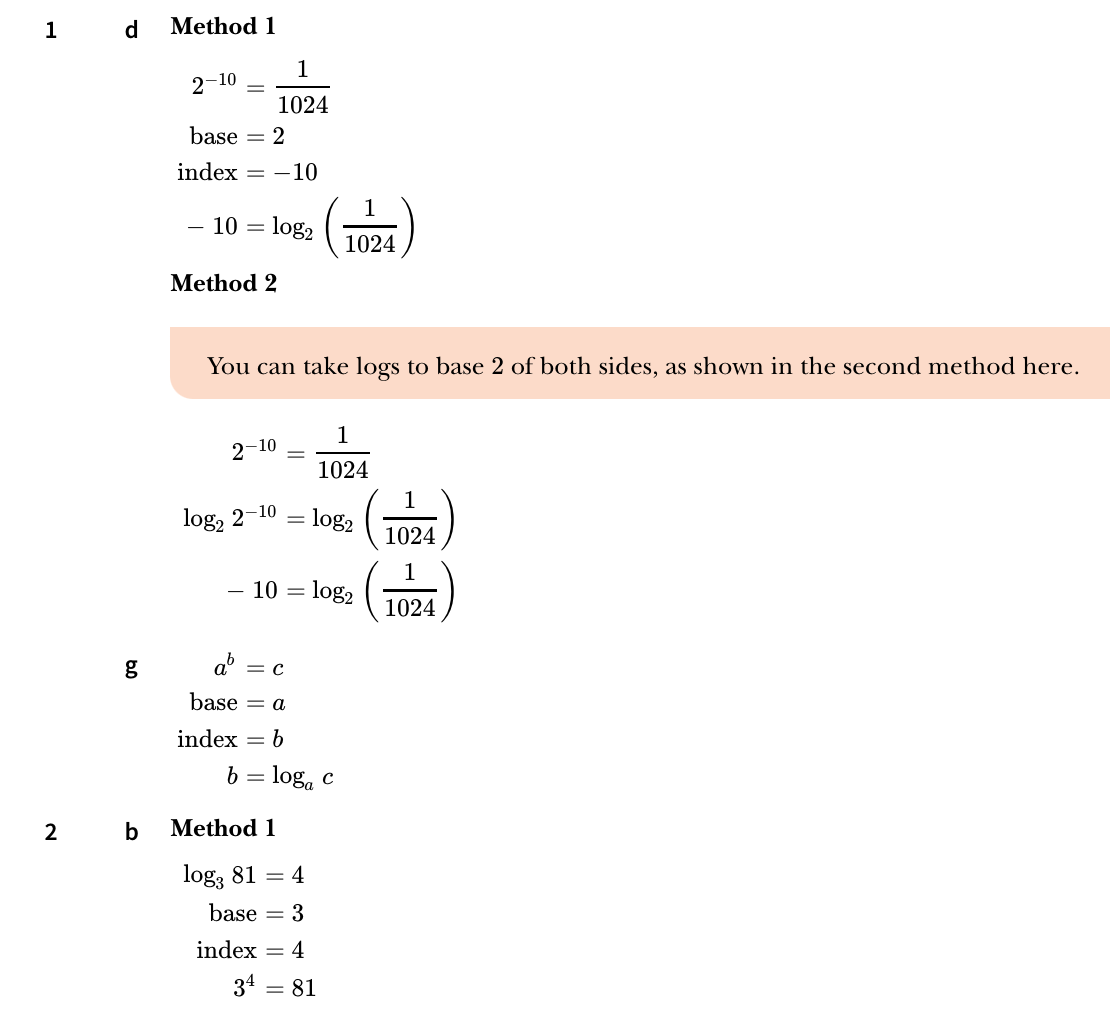 9709. P3. Logarithms. Exercise 2 Solutions – Maths with David