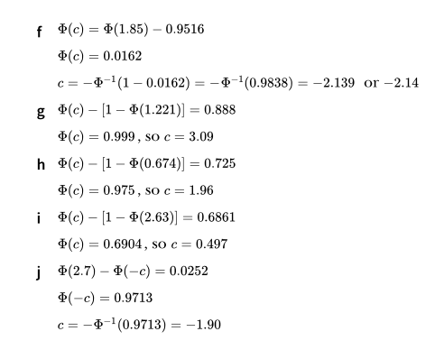 9709, S1. Normal Distribution. Exercise 1 Worked Solutions – Maths with ...
