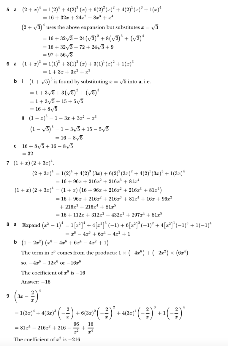 9709. P1. Series. Exercise 1 Worked Solutions – Maths with David