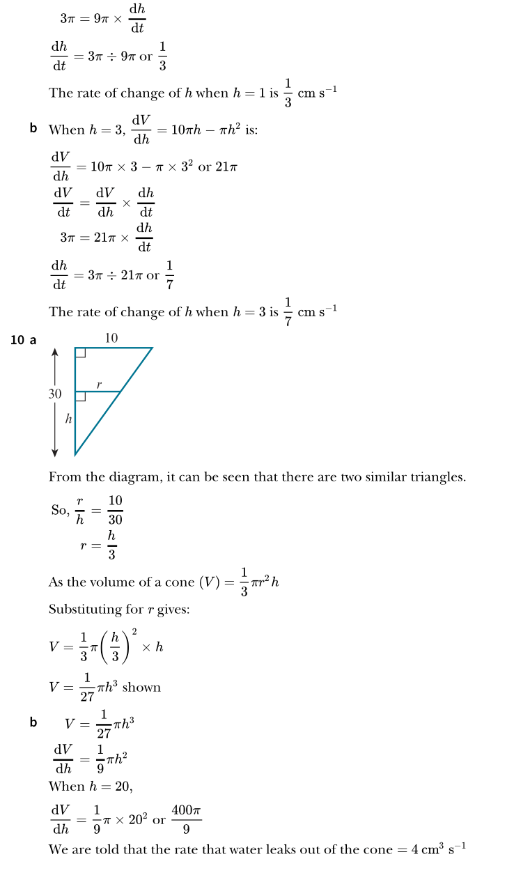 9709. P1. Further Differentiation. Exercise 5 & Mixed Exercise Worked ...
