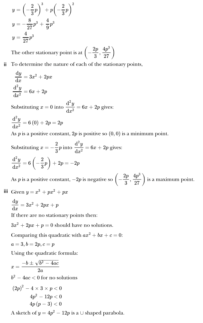9709. P1. Further Differentiation. Exercise 5 & Mixed Exercise Worked ...