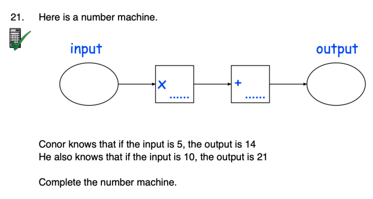 Year 7 Function Machine Practice Maths With David 9447