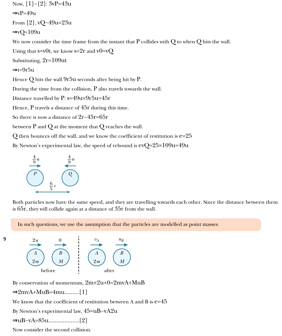 9231. FM. Momentum Exercise 2 Worked Solutions – Maths with David
