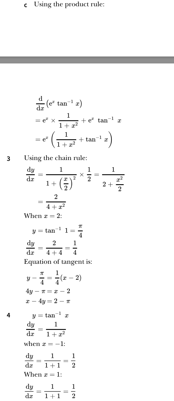 9709. P3. Further Calculus. Exercise 1 Worked Solutions – Maths with David