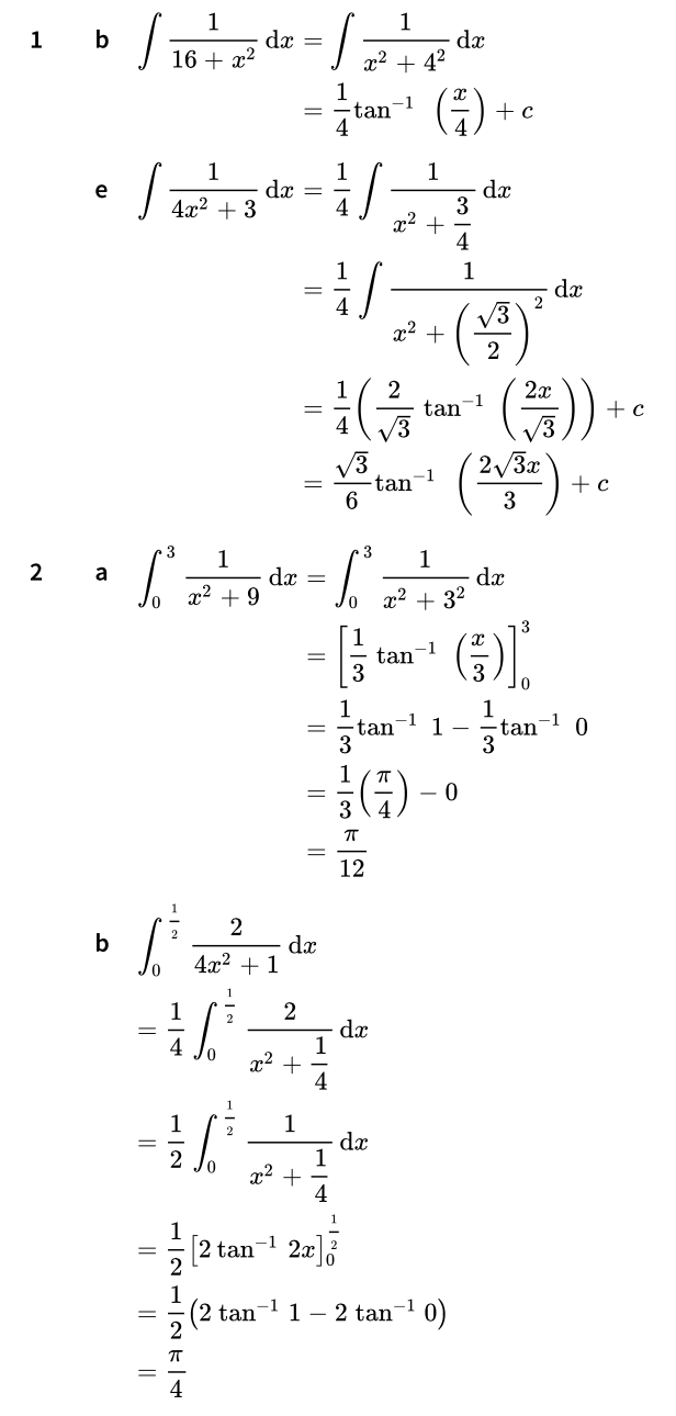 9709. P3. Further Calculus. Exercise 2 Worked Solutions – Maths with David