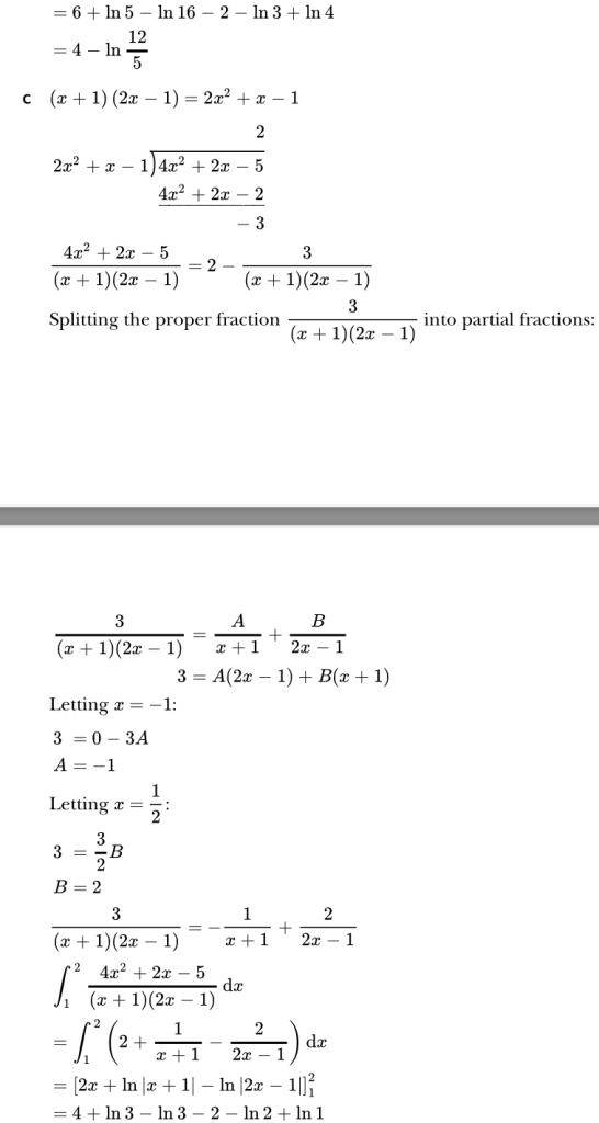 9709. P3. Further Calculus. Exercise 5 Worked Solutions – Maths with David