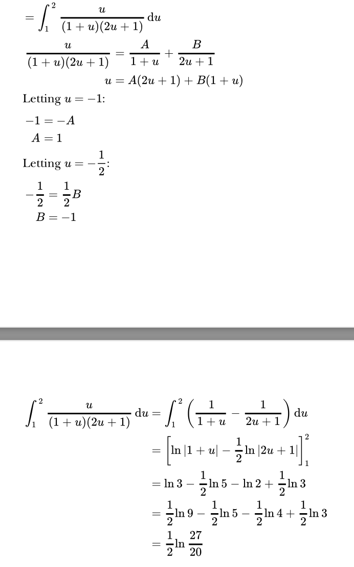 9709. P3. Further Calculus. Exercise 5 Worked Solutions – Maths with David