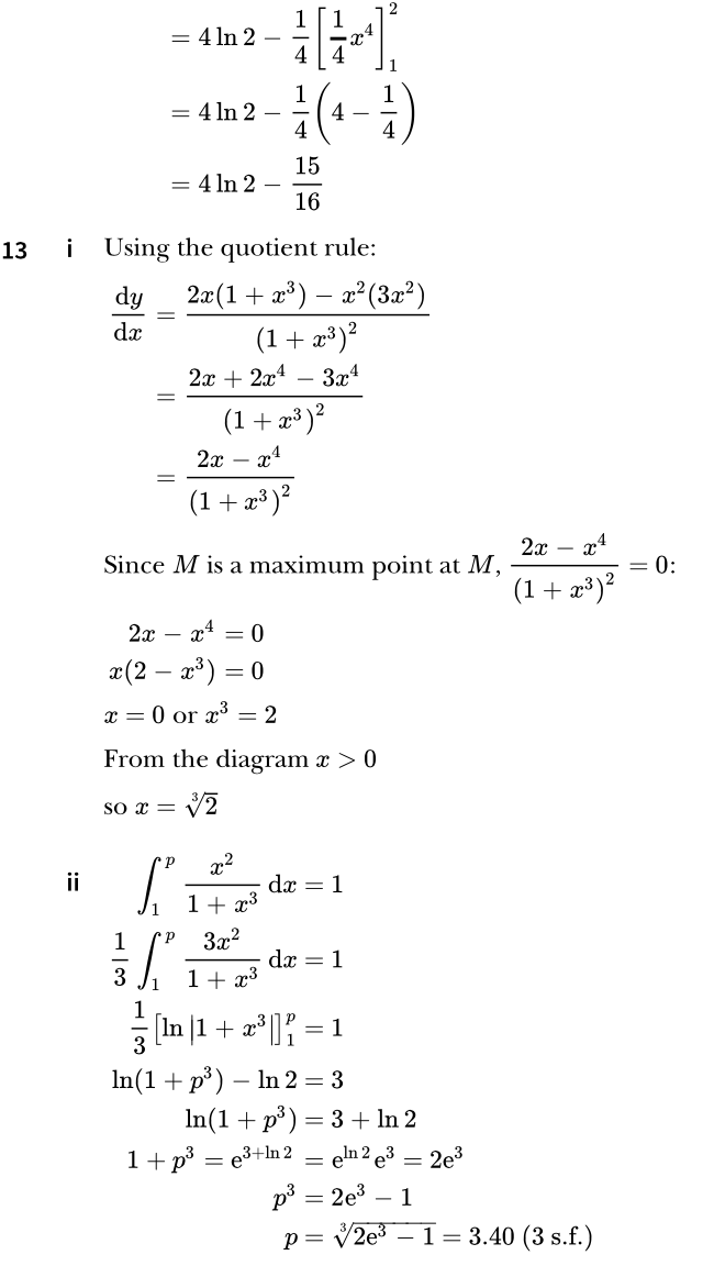 9709. P3. Further Calculus. Exercise 6 & Mixed Exercise Worked ...