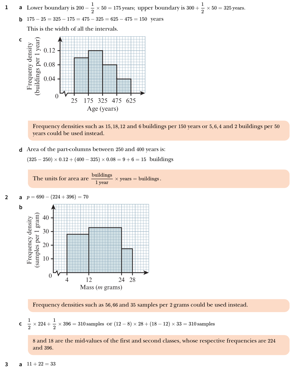9709, S1. Representation of Data. Exercise 2 Worked Solutions – Maths ...