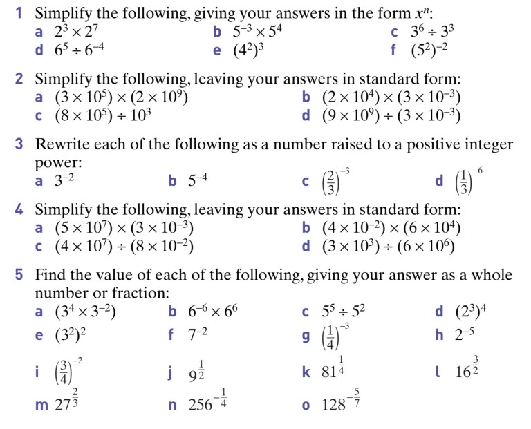 0606. 4. Indices & Surds – Maths with David
