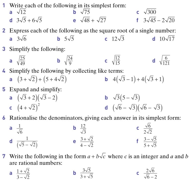 0606. 4. Indices & Surds – Maths with David