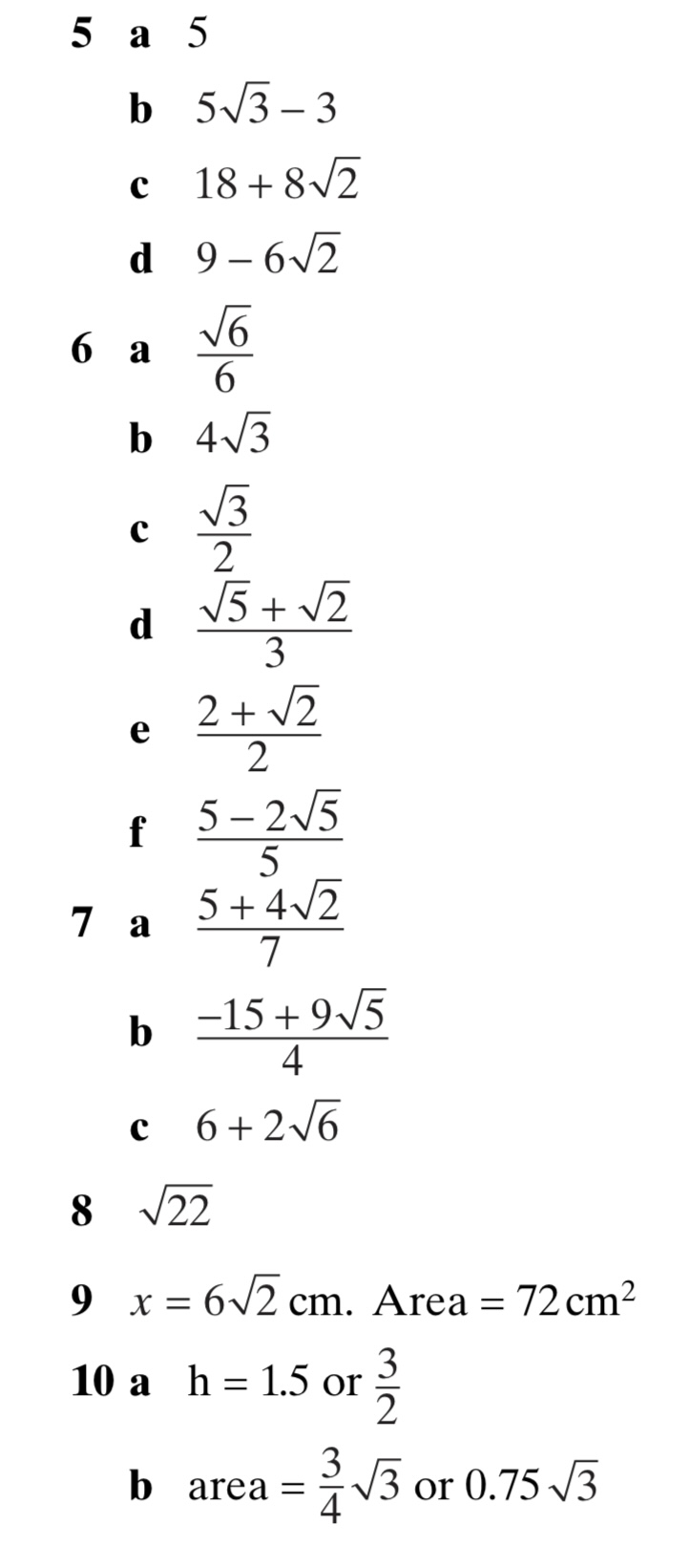 0606. 4. Indices & Surds – Maths with David